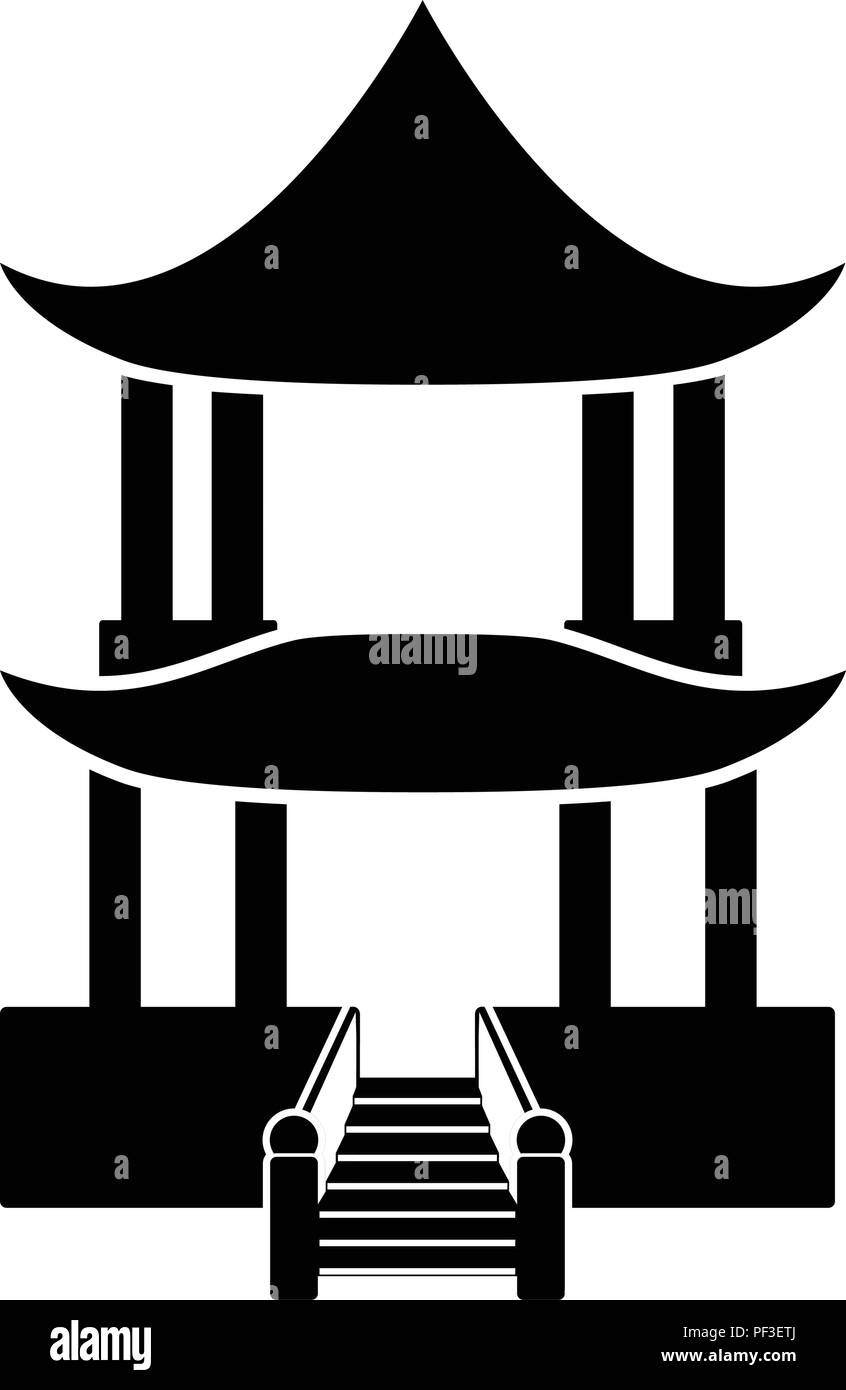 Traditional asian building icon Stock Vector Image & Art - Alamy