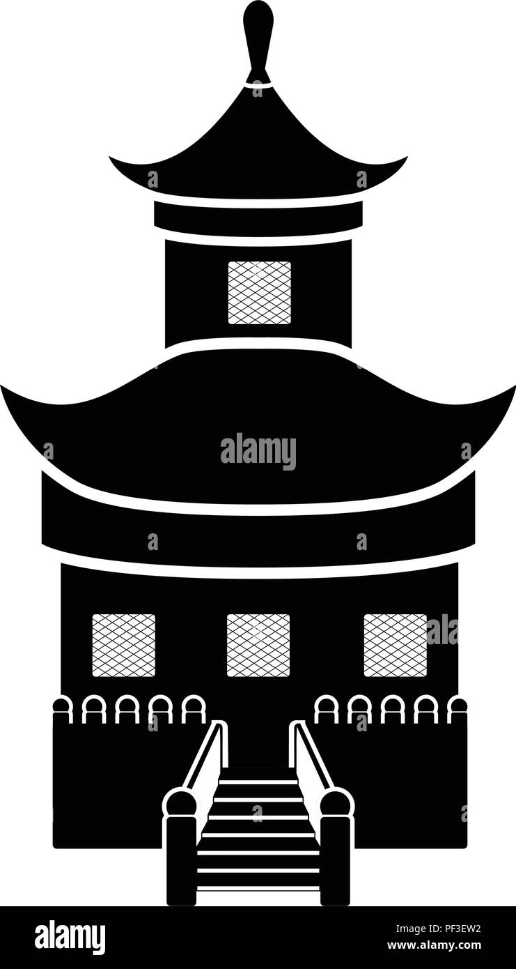 Traditional asian building icon Stock Vector Image & Art - Alamy