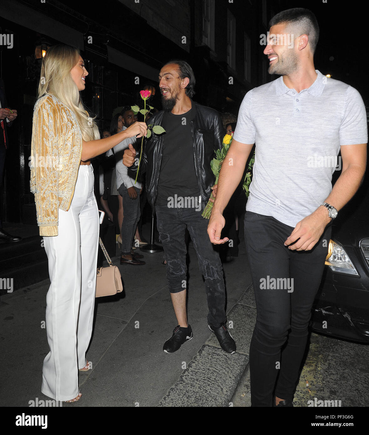 Amber Turner and Dan Edgar at MNKY House Mayfair Featuring: Amber ...