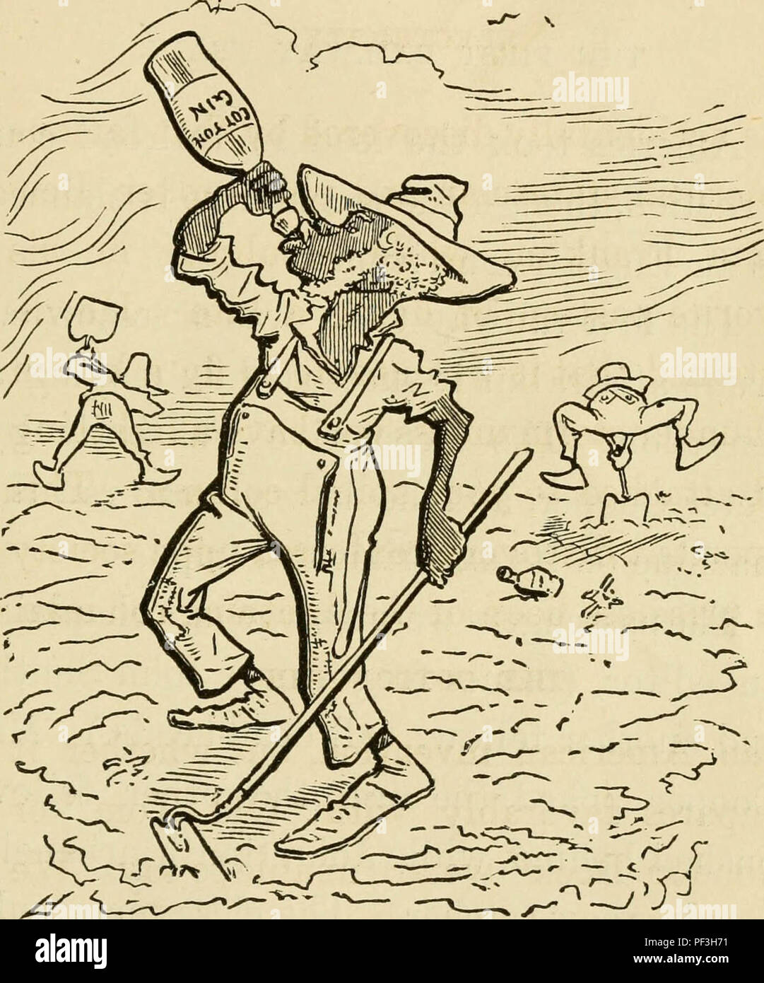 "A comic history of the United States" (1880 Stock Photo - Alamy