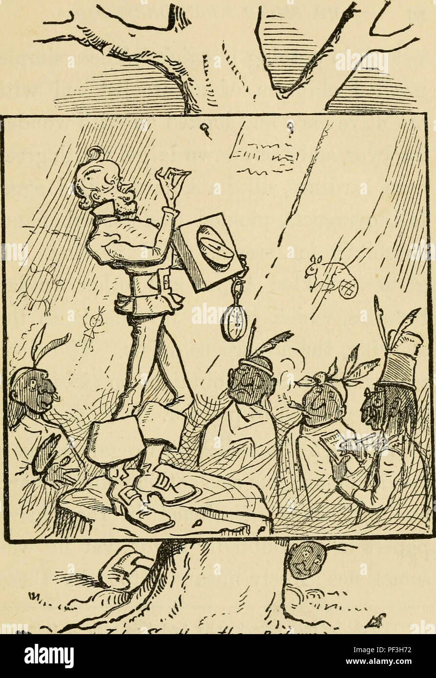 "A comic history of the United States" (1880 Stock Photo - Alamy