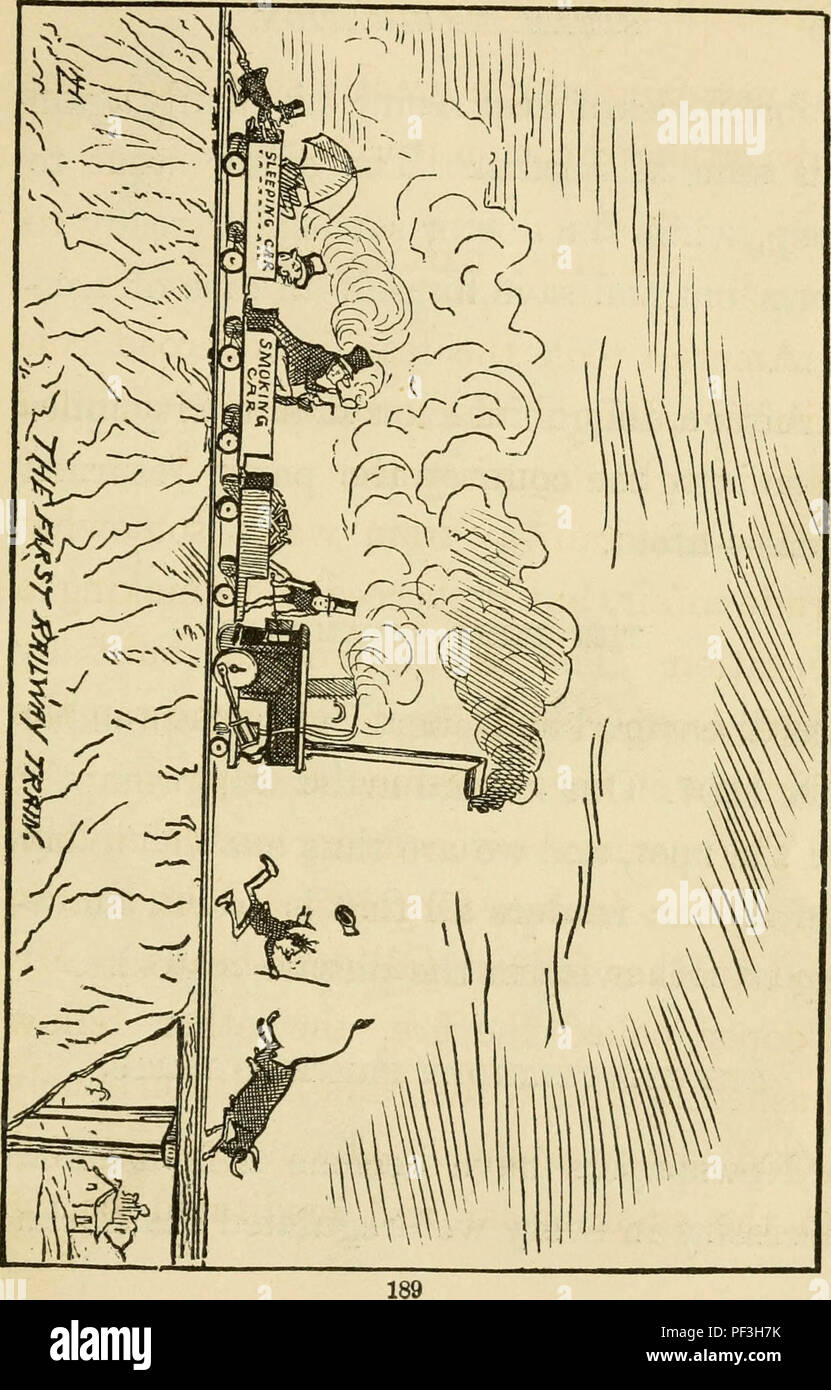 "A comic history of the United States" (1880 Stock Photo - Alamy