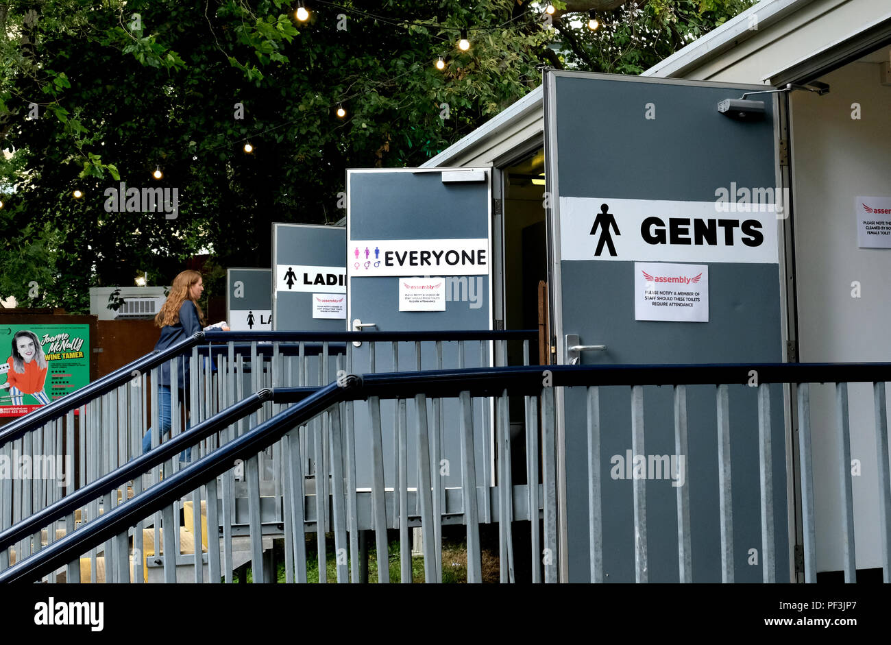 Gender neutral toilets Edinburgh Festival 2018 Stock Photo - Alamy Gender neutral toilets Edinburgh Festival 2018 Stock Photo - Alamy