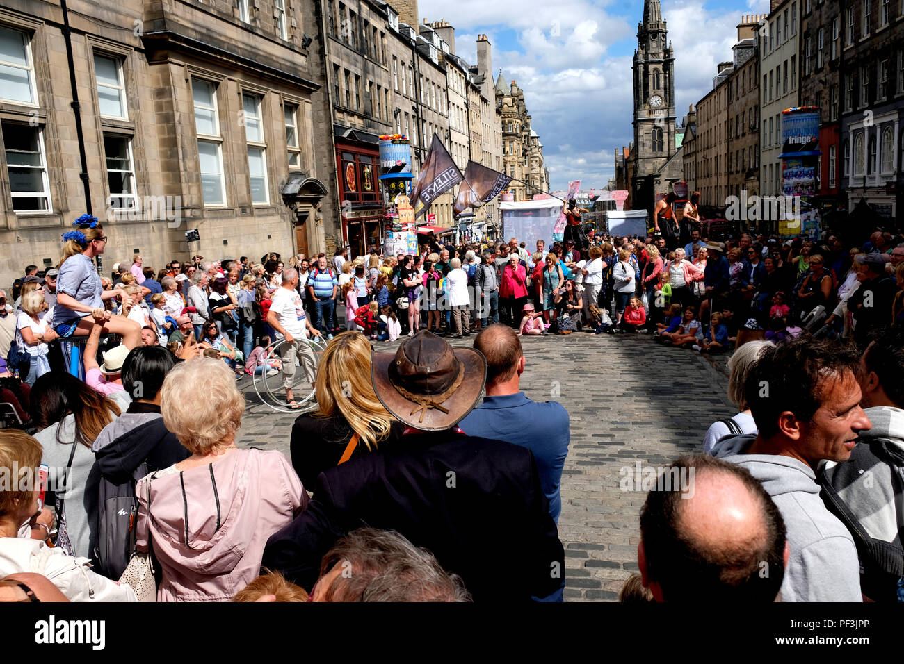In and around the Edinburgh Festival 2018 Stock Photo - Alamy