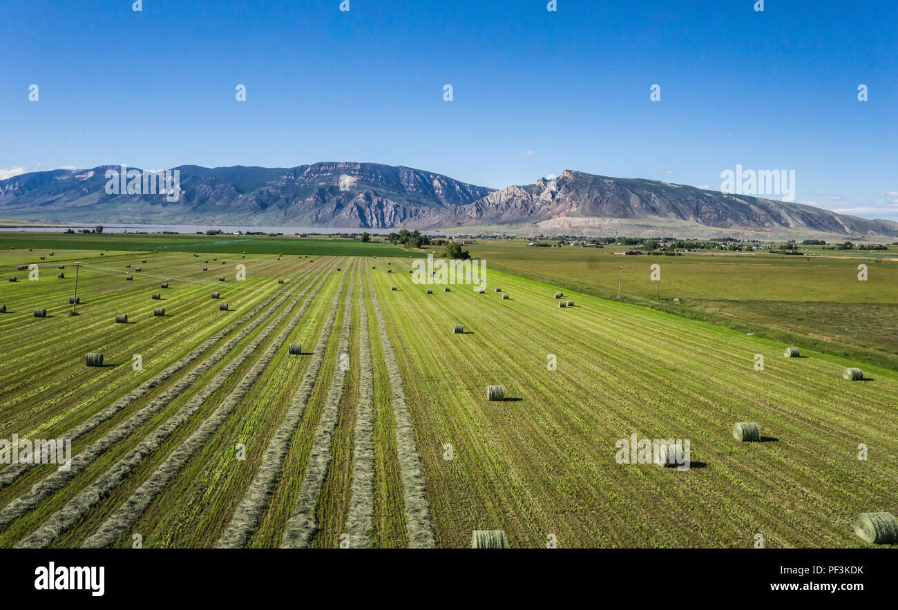 American farmland aerial hi-res stock photography and images - Alamy