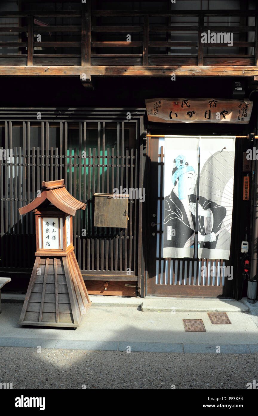 OLD STYLE JAPANESE INN, at Narai-juku Stock Photo - Alamy