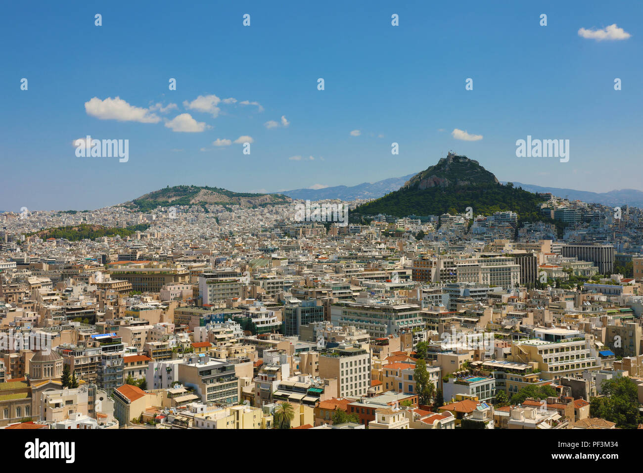 Urban landscape athens hills in hi-res stock photography and images - Alamy