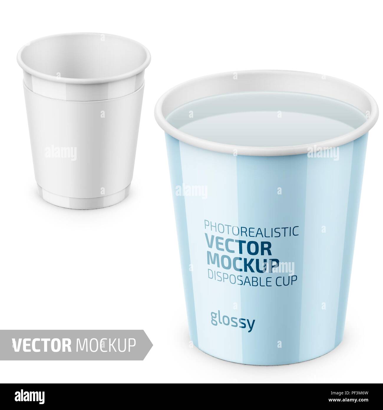 White cup tea open Stock Vector Images - Alamy