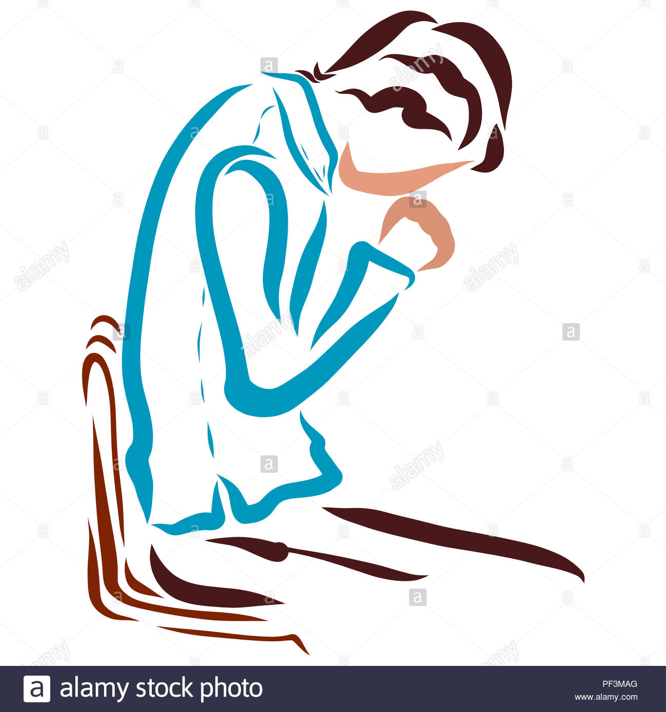 A Symbol Of Humble Repentance Stock Photos & A Symbol Of Humble ...