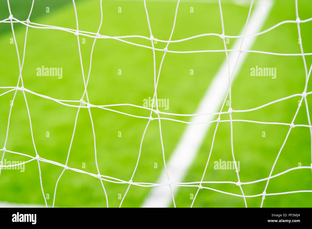 Football net garden hi-res stock photography and images - Alamy