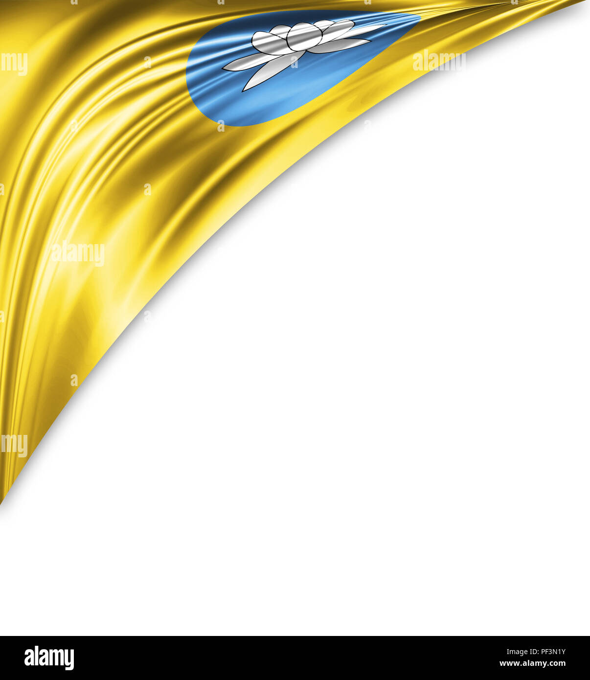 Flag of the republic of kalmykia hi-res stock photography and images ...