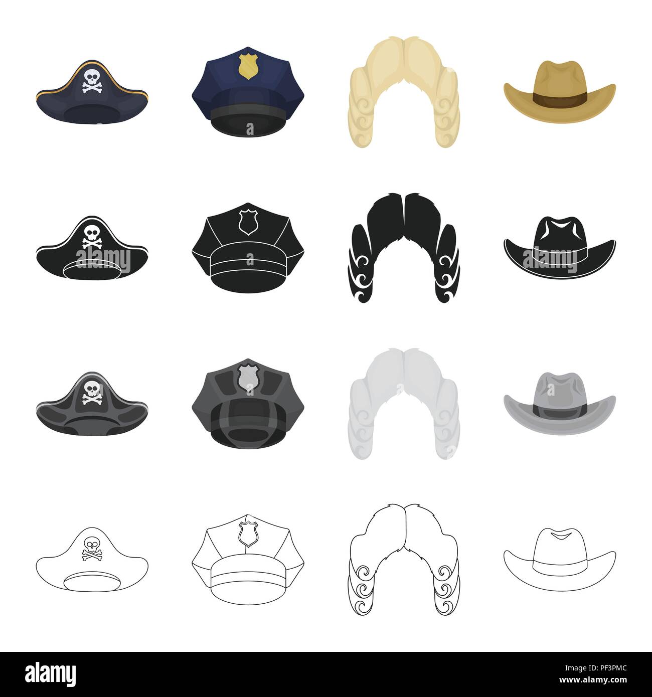 Judges wig illustration hi-res stock photography and images - Alamy