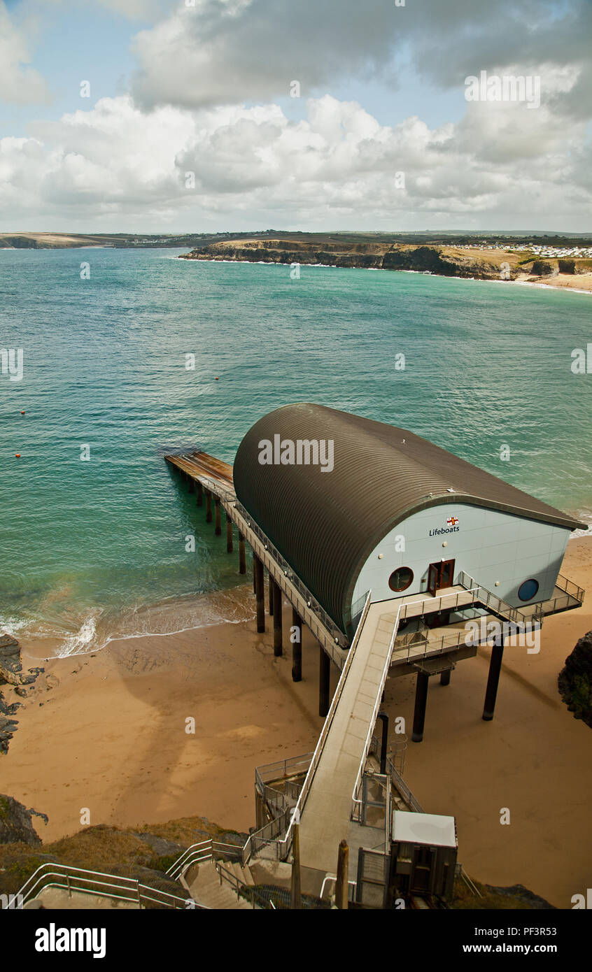 RNLI Lifeboat Station, Padstow, Cornwall Stock Photo - Alamy