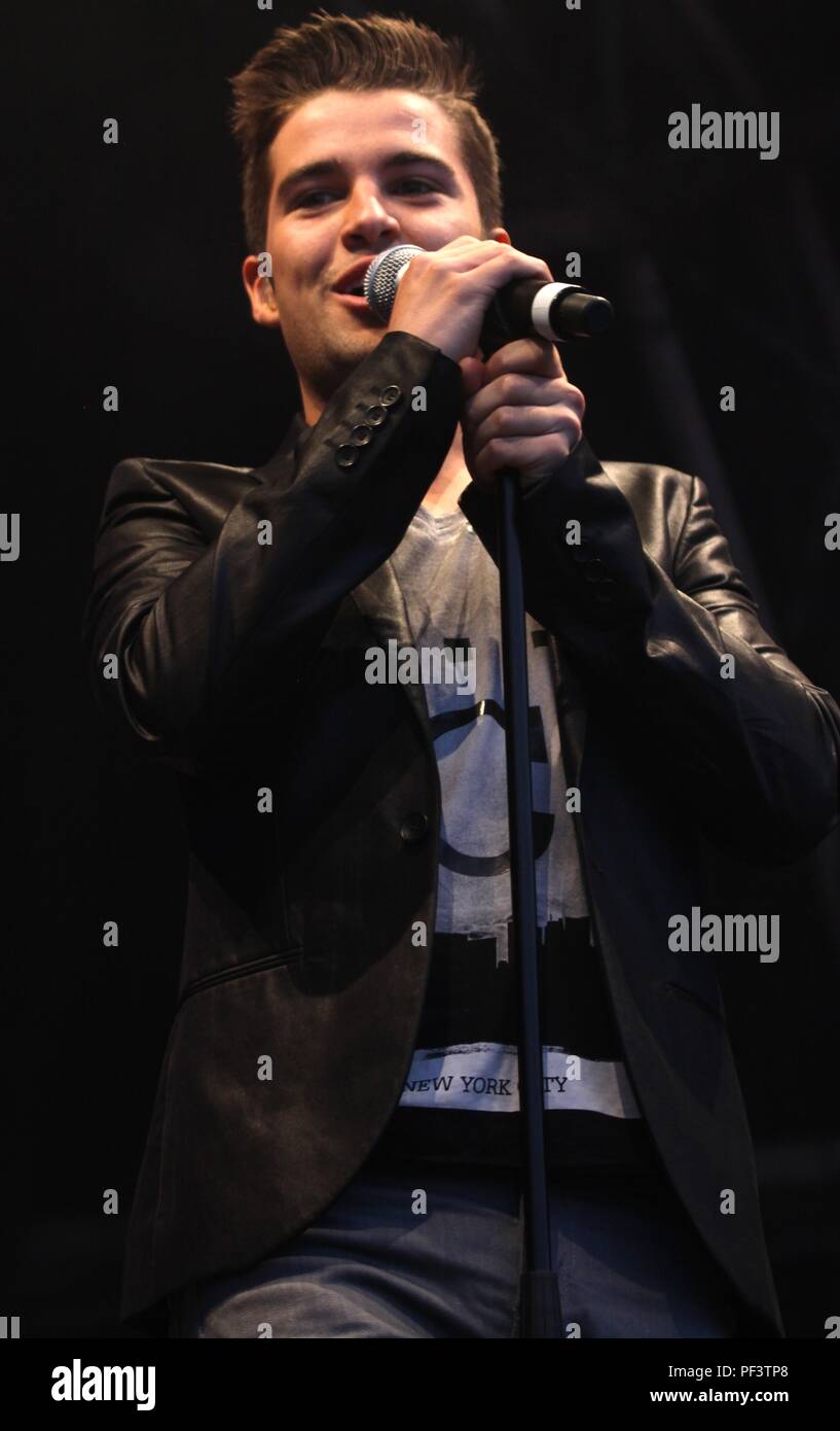 Blackpool,Uk Blackpool illuminations switch on featuring Joe McElderry ...