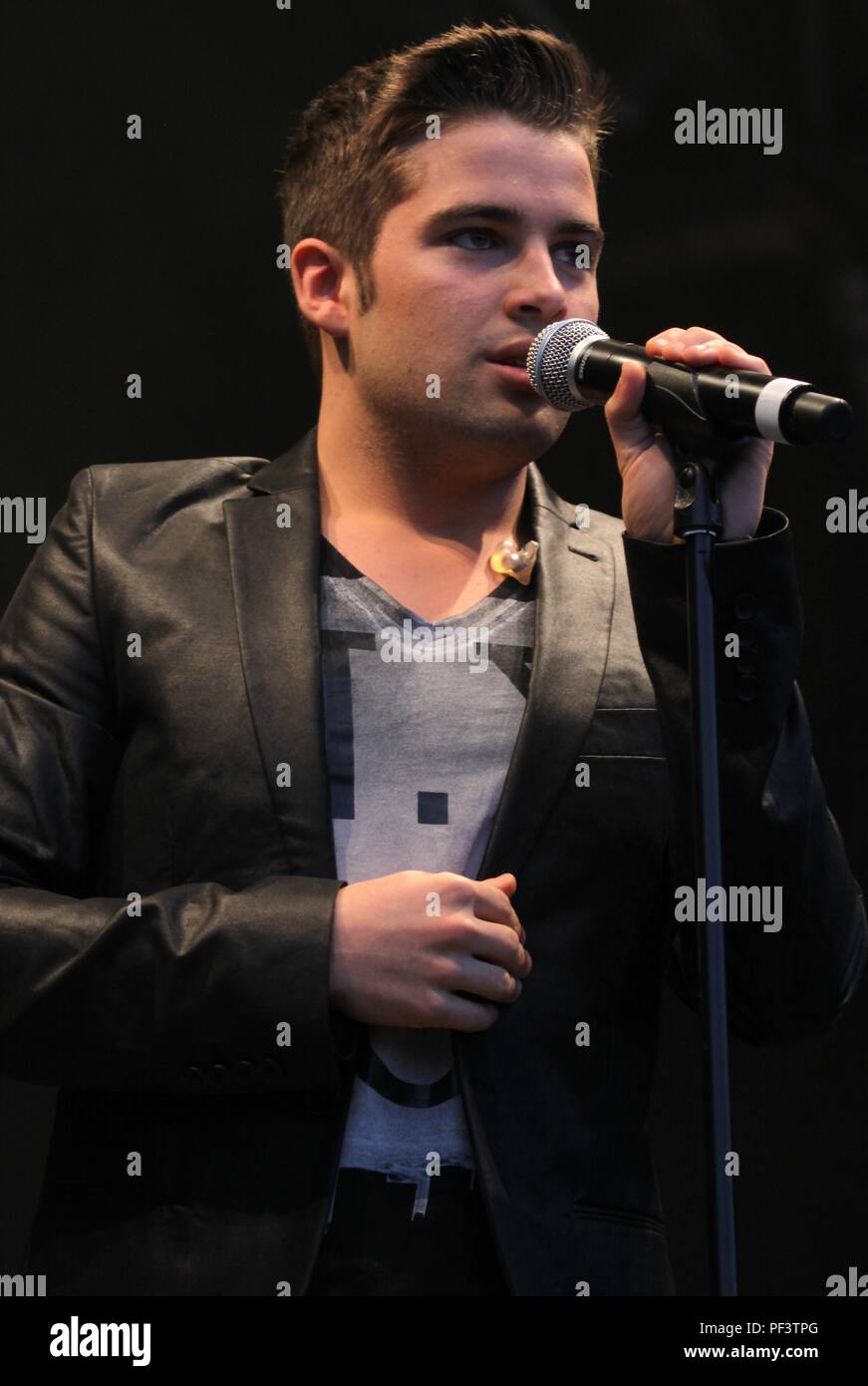 Blackpool,Uk Blackpool illuminations switch on featuring Joe McElderry ...