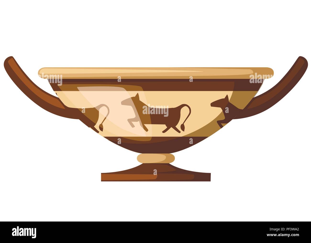 Greek archeology wine Stock Vector Images - Alamy