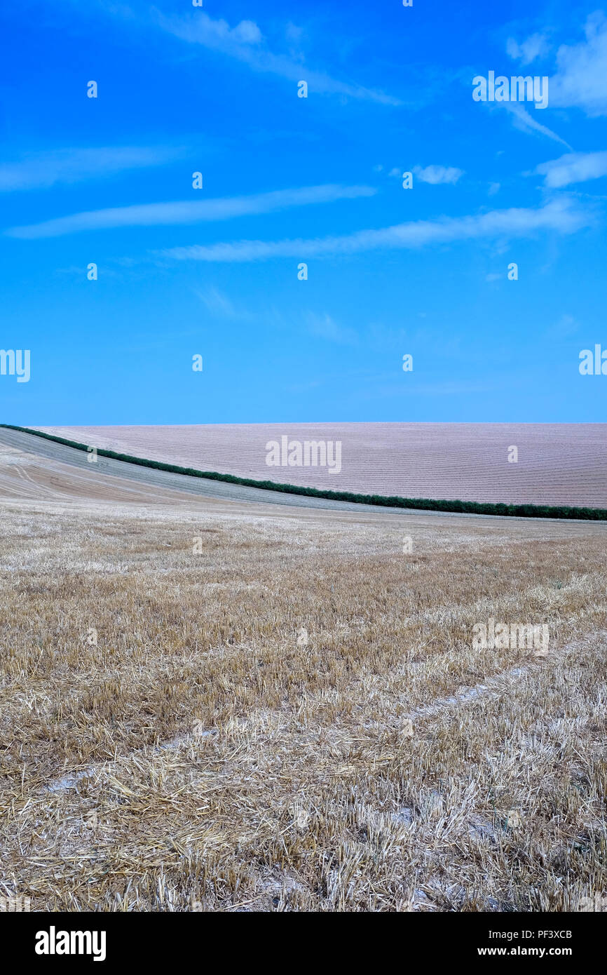 Cutting fields pattern hi-res stock photography and images - Alamy