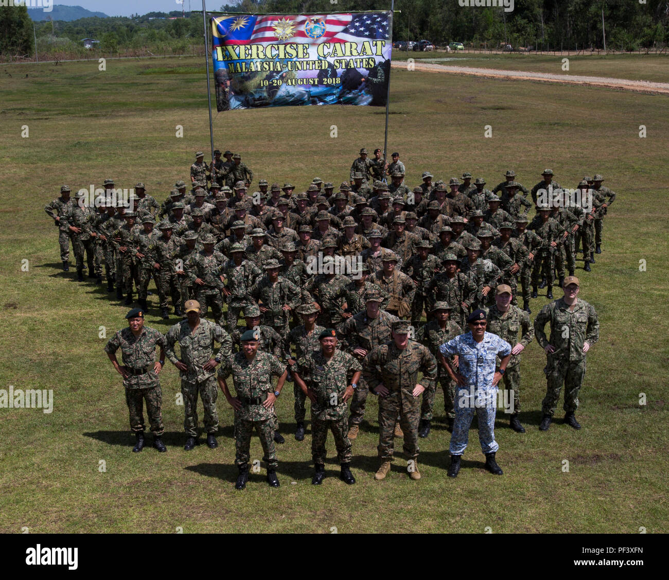 U.S. Marine Corps 2nd Battalion 3rd Marines Fox Company and 22nd Royal ...