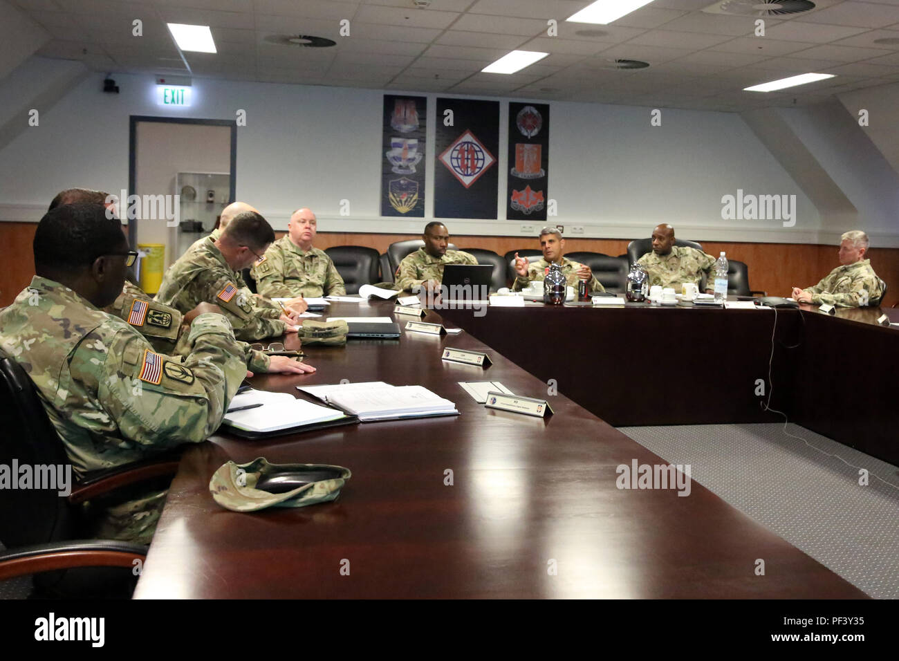 U.S. Signal Soldiers assigned to the 2d Theater Signal Brigade and the ...