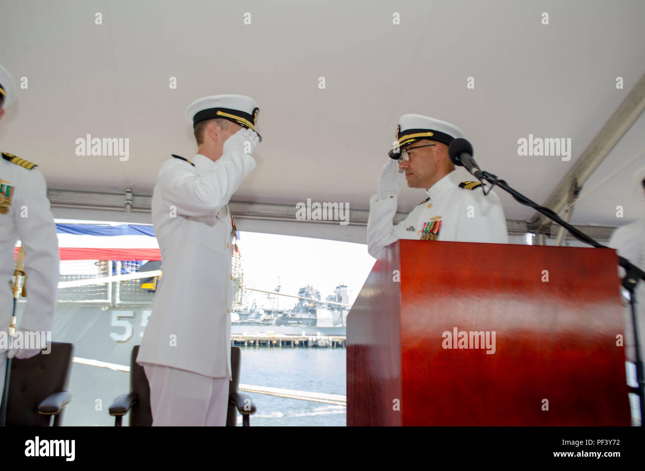 180810-N-YO707-095 NORFOLK (Aug. 10, 2018) Cmdr. Nathan P. Diaz ...