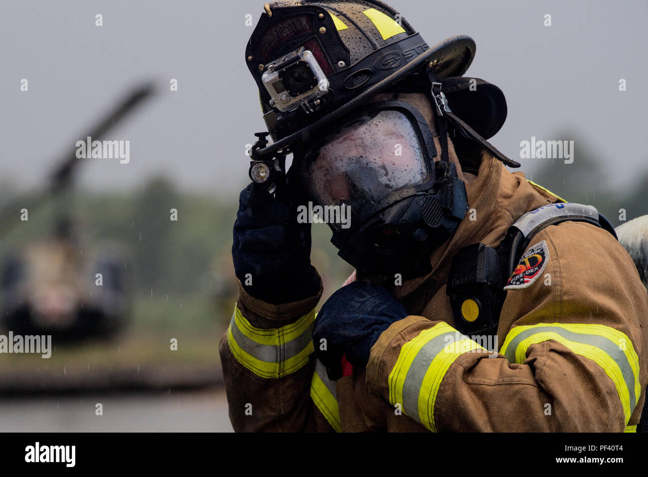 U.S. Air Force Fire Fighter is a military specialist trained in ...