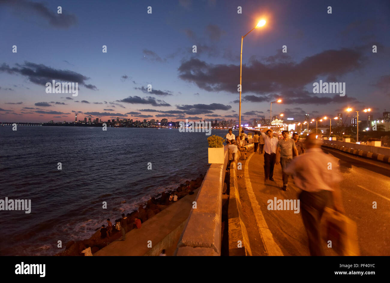 Mumbai walkeshwar area hi-res stock photography and images - Alamy