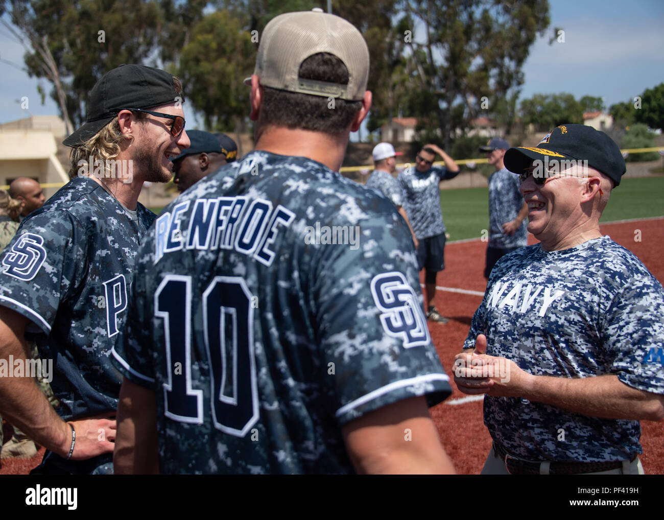 SAN DIEGO (16AUG2018) - Vice Adm. DeWolfe Miller, Commander, Naval Air ...