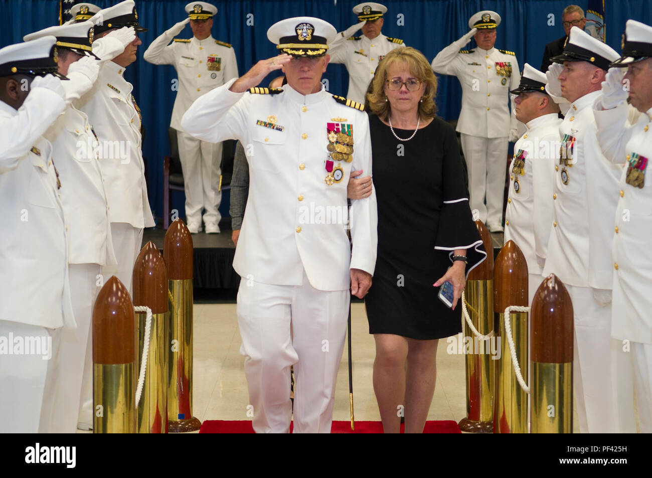 180810-N-VS214-0230 MILLINGTON, Tenn. (August 10, 2018) Capt. Jason ...