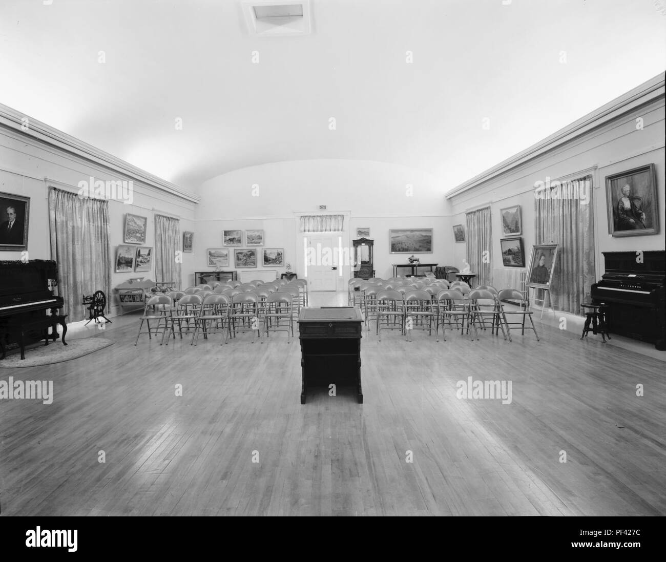 Assembly Hall looking north (back) 1967 Stock Photo - Alamy