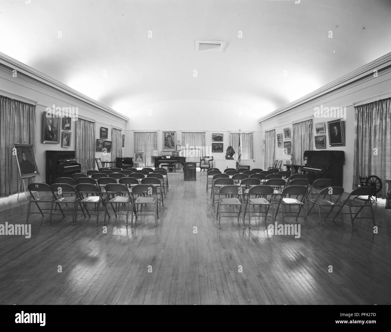 Assembly Hall looking south (front) 1967 Stock Photo - Alamy