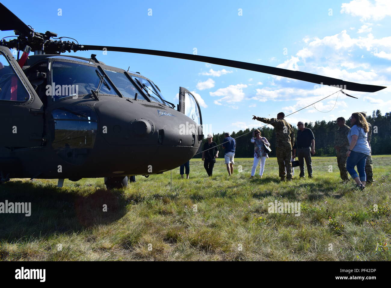 Local community leaders visited Alpena Combat Readiness Training Center ...
