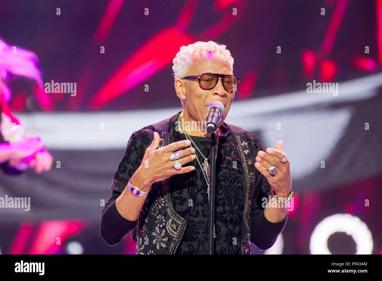 Jimmy Helms of Londonbeat in concert at Top Of The Top 2018 Sopot ...