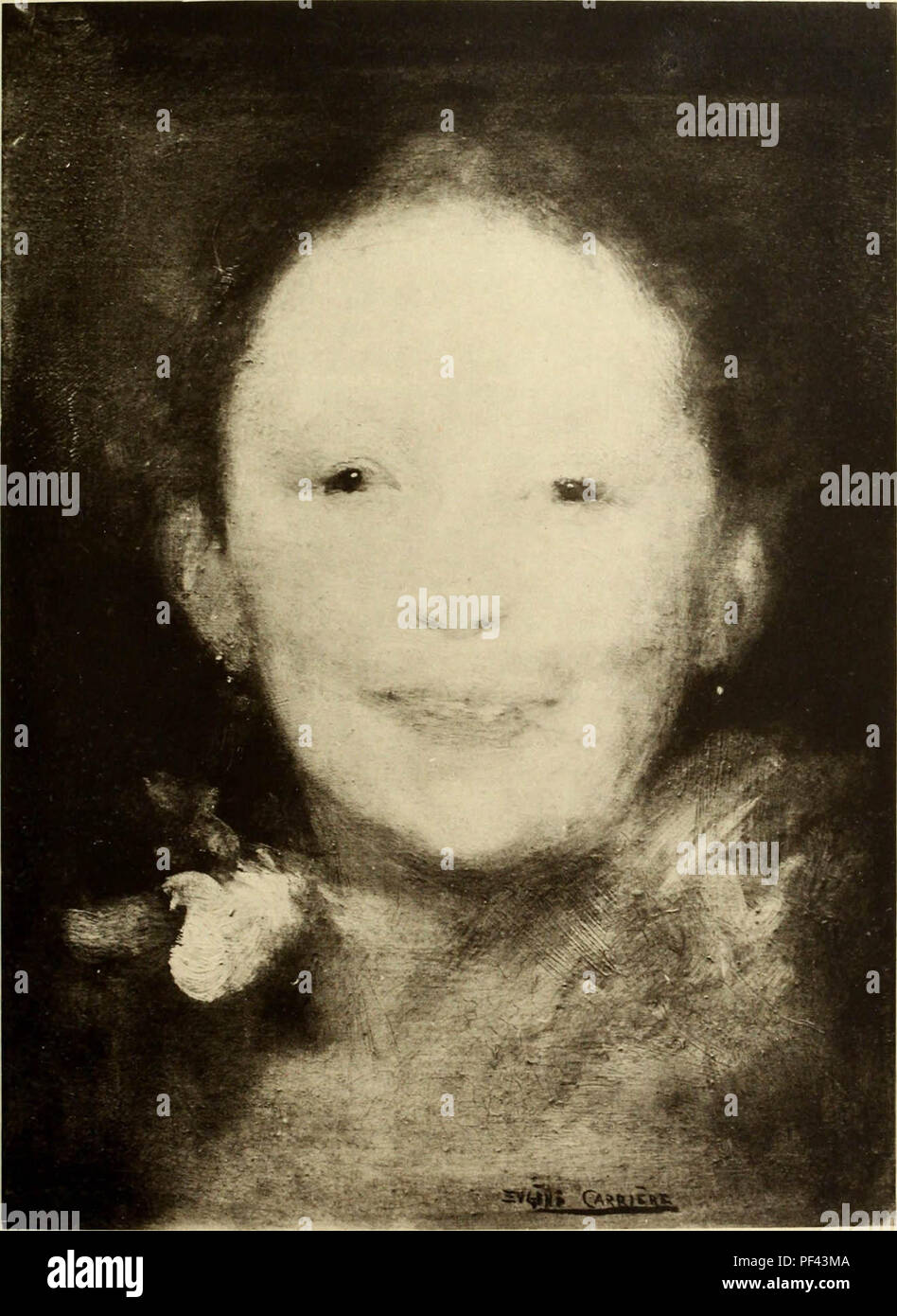 "Eugène Carrière, peintre et lithographe" (1908 Stock Photo - Alamy