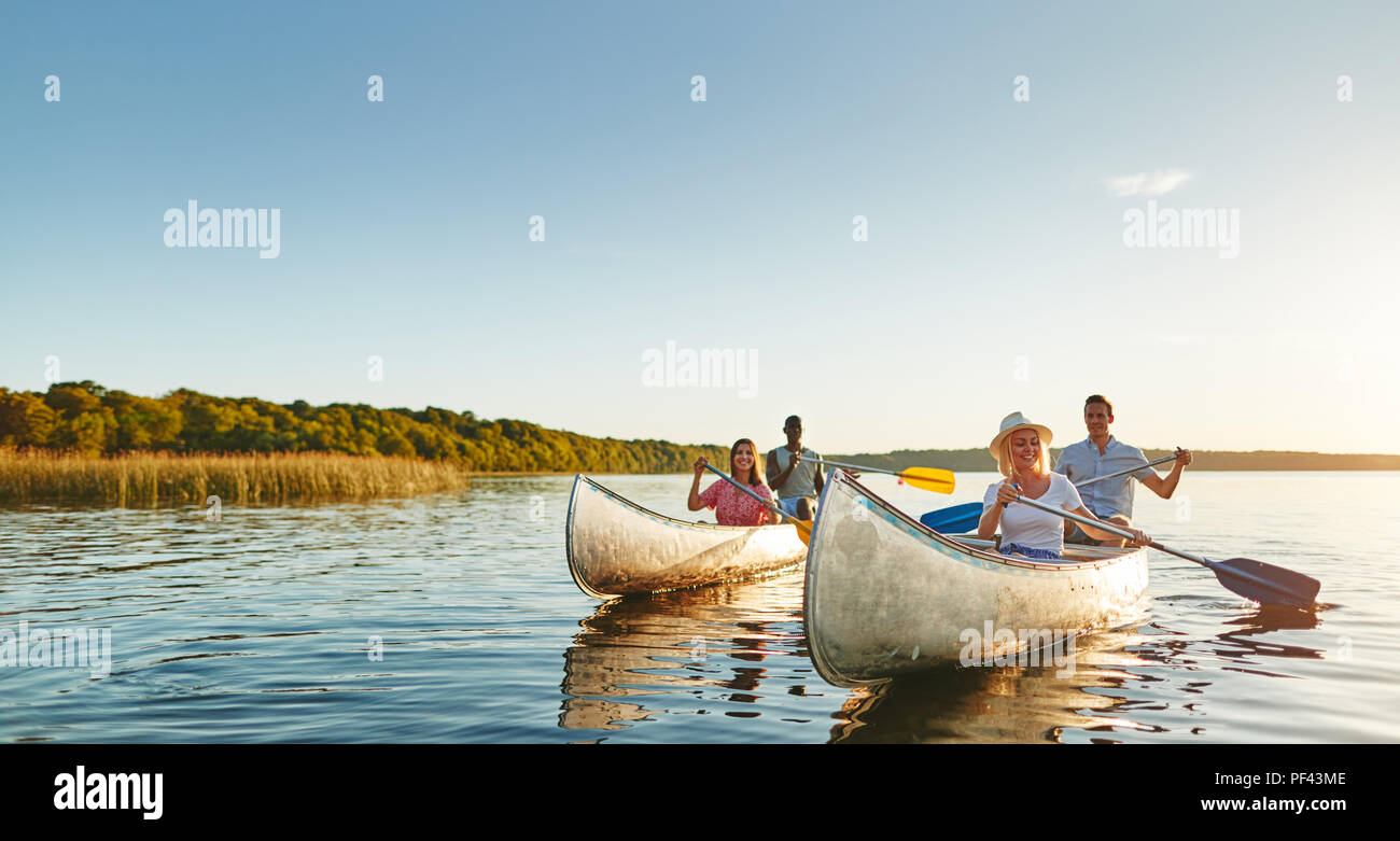 Diverse group of people boating hi-res stock photography and images - Alamy