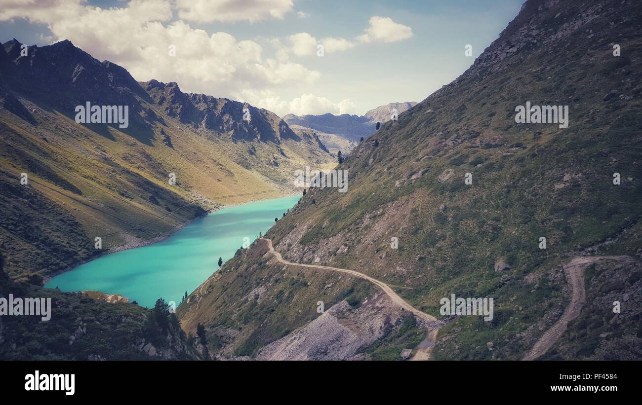 Cleuson lake, Switzerland Stock Photo - Alamy
