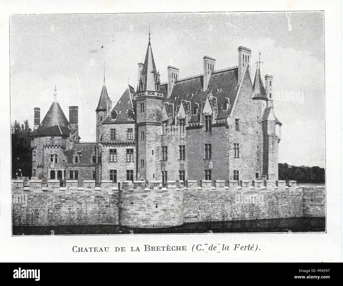 Chateau de la Bretèche Stock Photo - Alamy