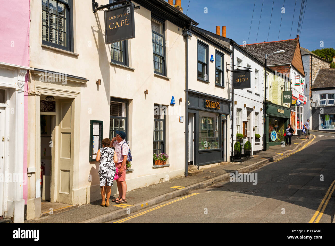 Cornwall padstow rick stein cafe hi-res stock photography and images ...