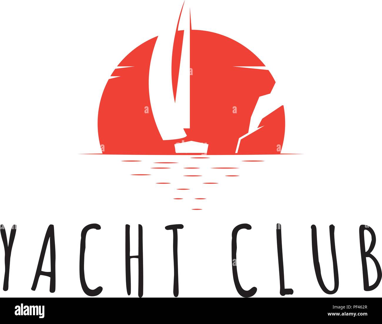 Yacht club flag Stock Vector Images - Alamy