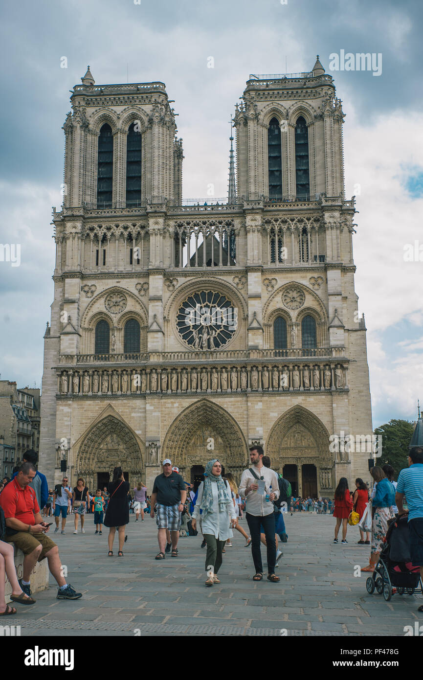 Notre Dame de Paris Cathedral, Paris, France Stock Photo - Alamy