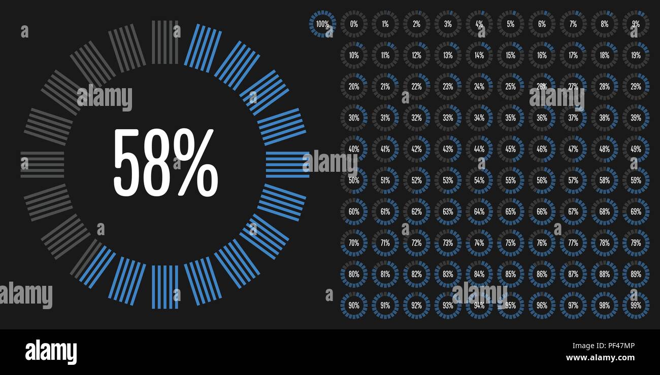Diagram percentage business chart Stock Vector Images - Alamy