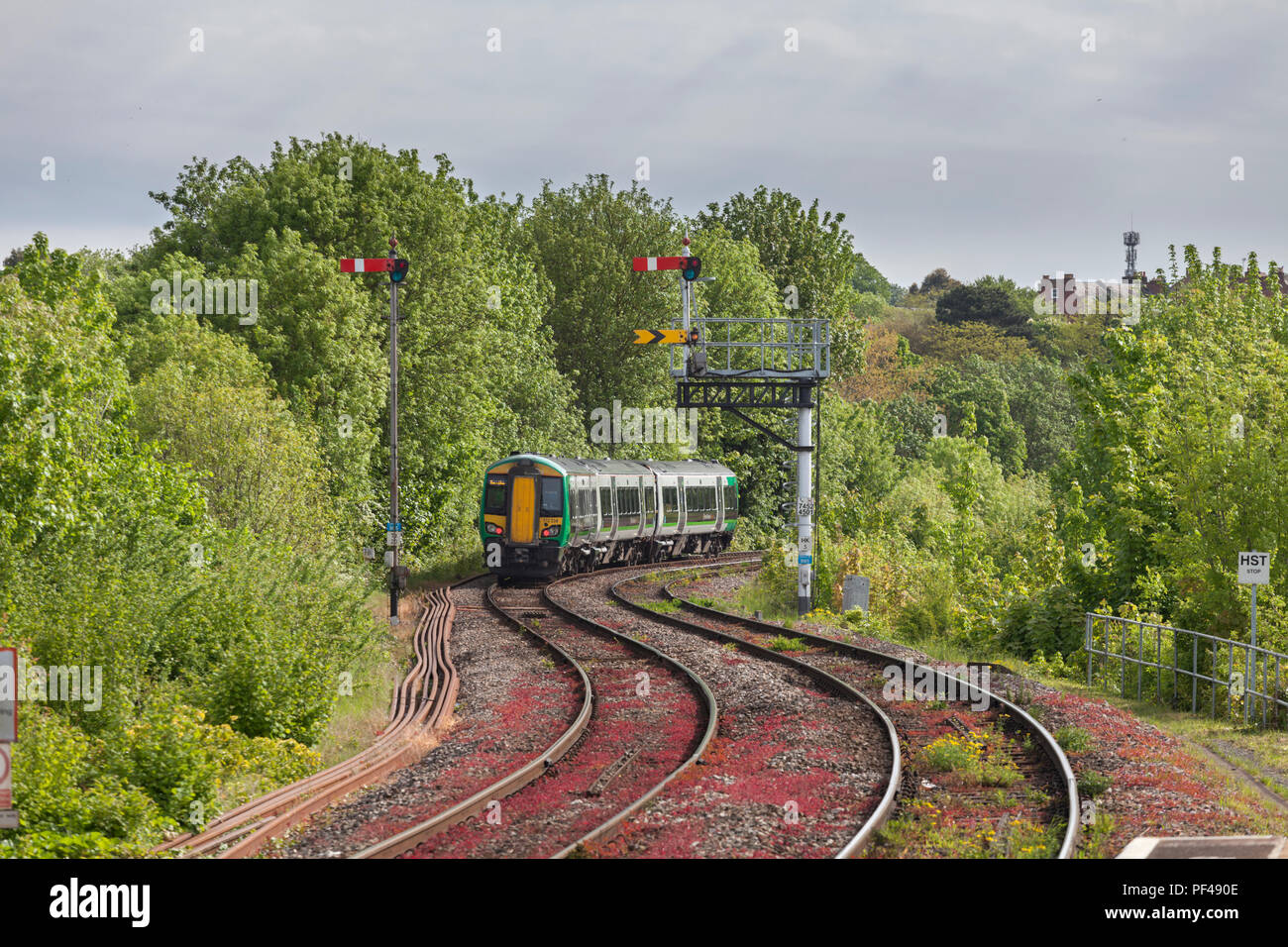 Mechanical Railway Signal Stock Photos & Mechanical Railway Signal ...