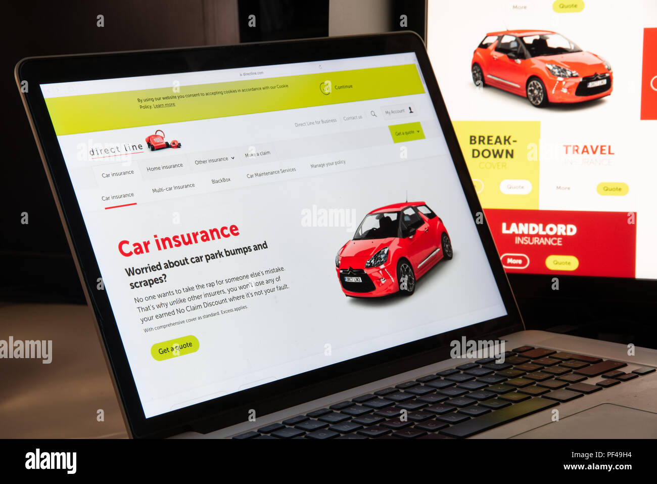 Direct line logo hi-res stock photography and images - Alamy