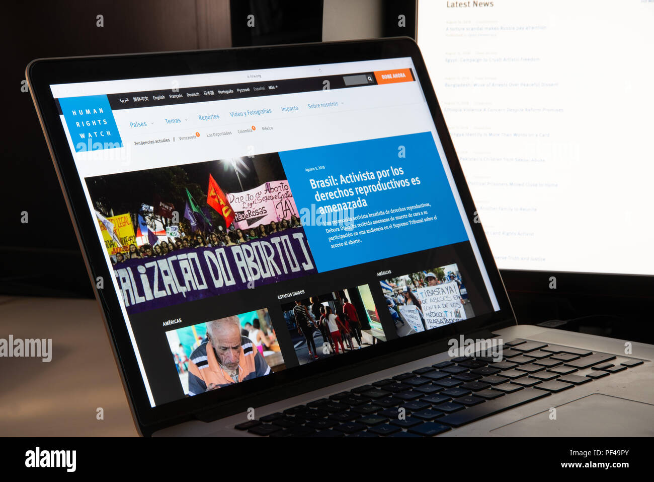 Human rights watch logo hi-res stock photography and images - Alamy