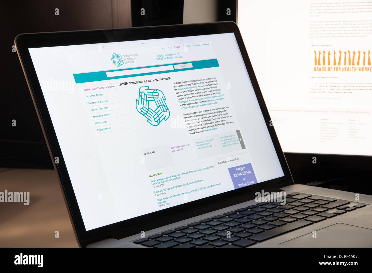 Medical Relief International Charity Merlin High Resolution Stock ...