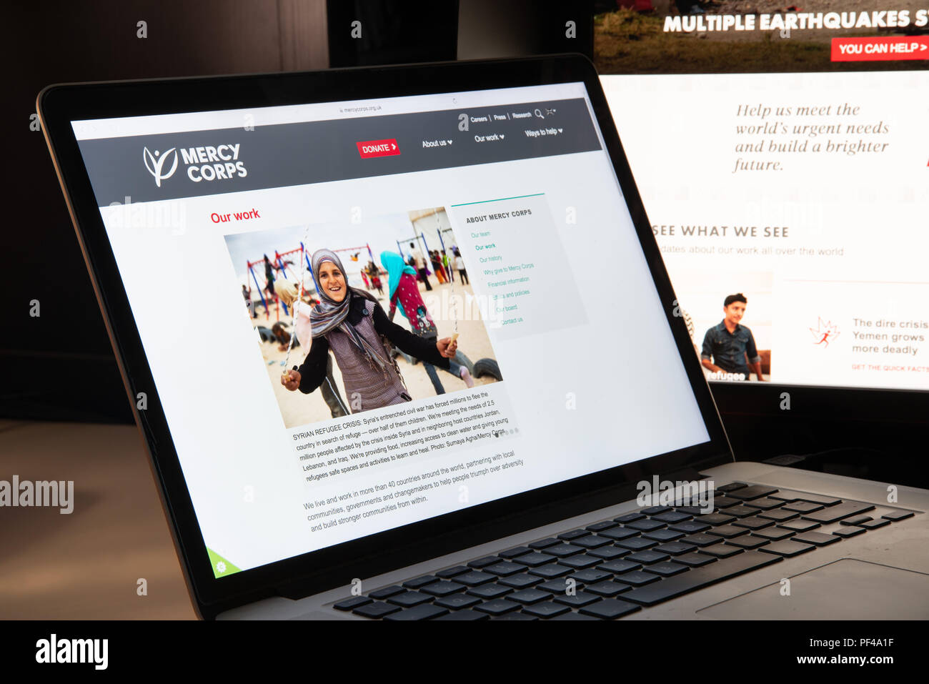 Mercy corps hi-res stock photography and images - Alamy