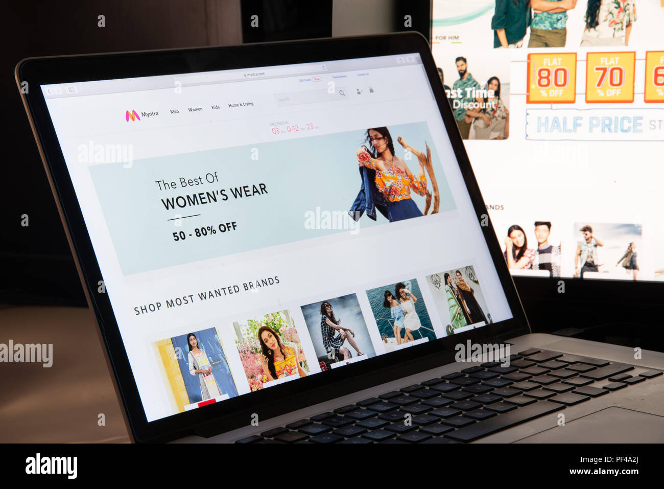 Myntra logo hi-res stock photography and images - Alamy