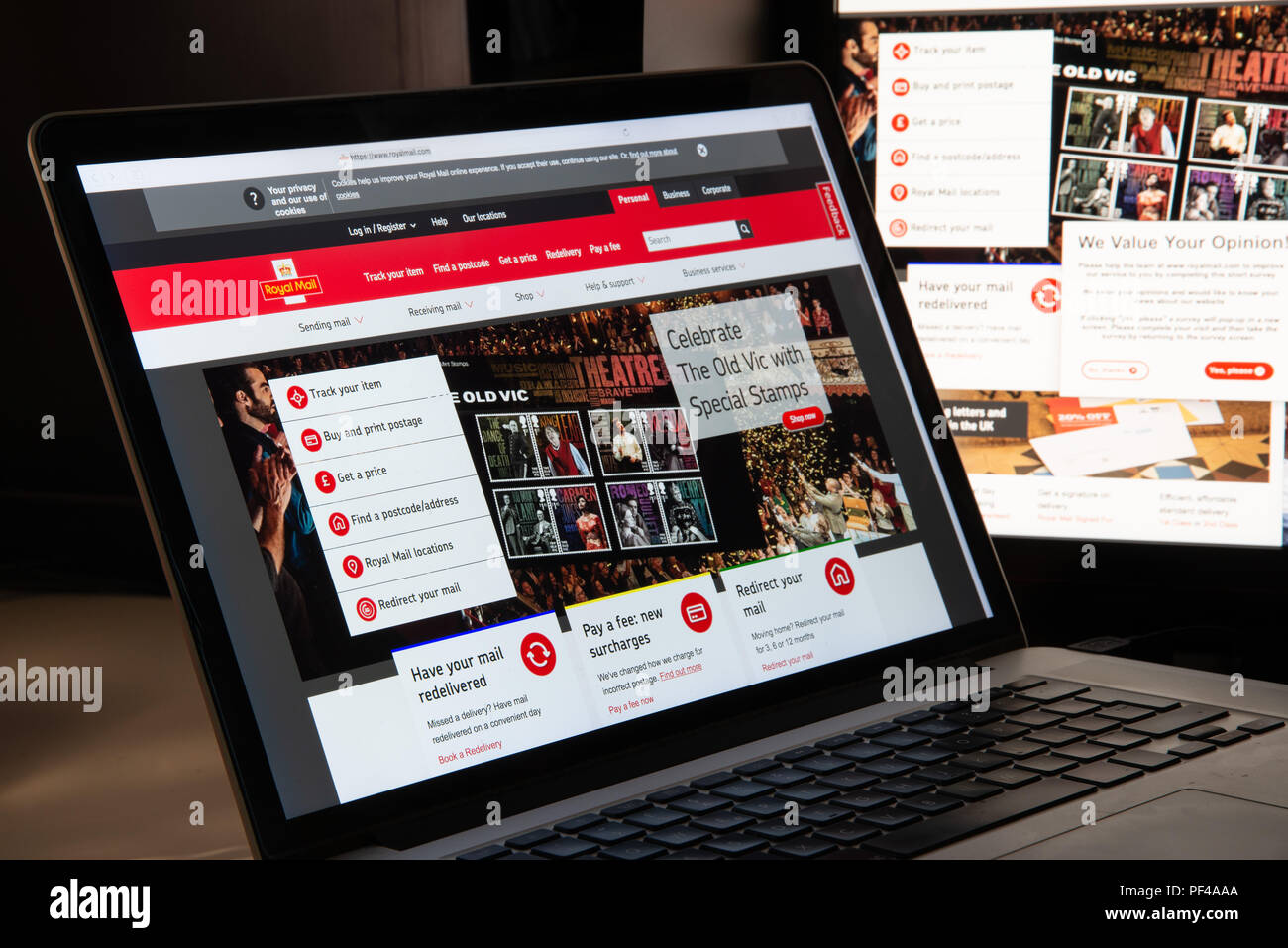Royal mail logo app icon hi-res stock photography and images - Alamy