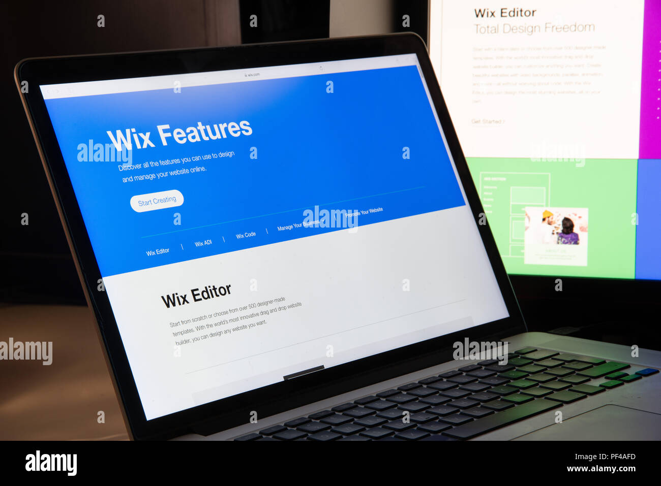 Wix logo hi-res stock photography and images - Alamy