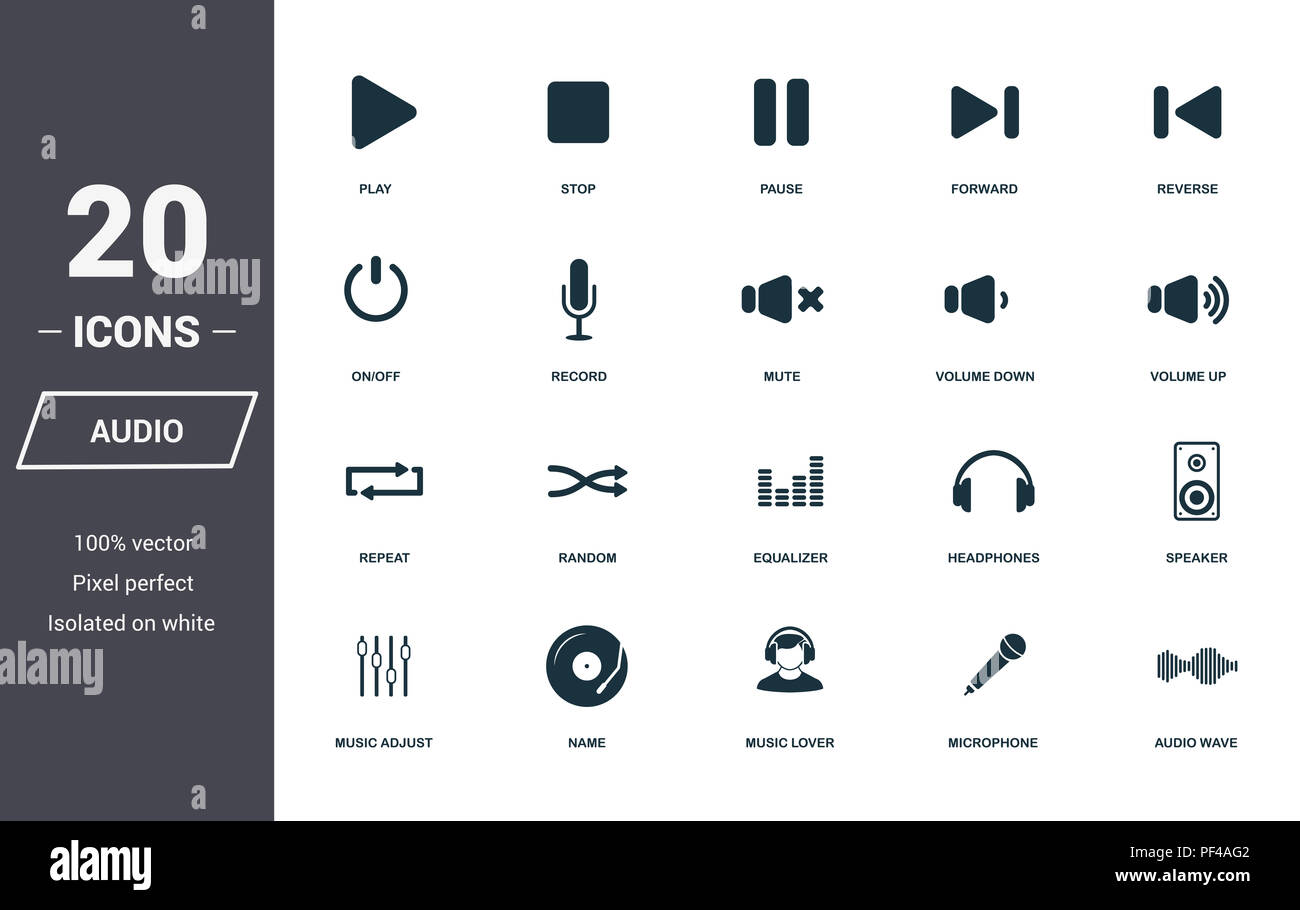 Music Player Buttons Music Player Buttons