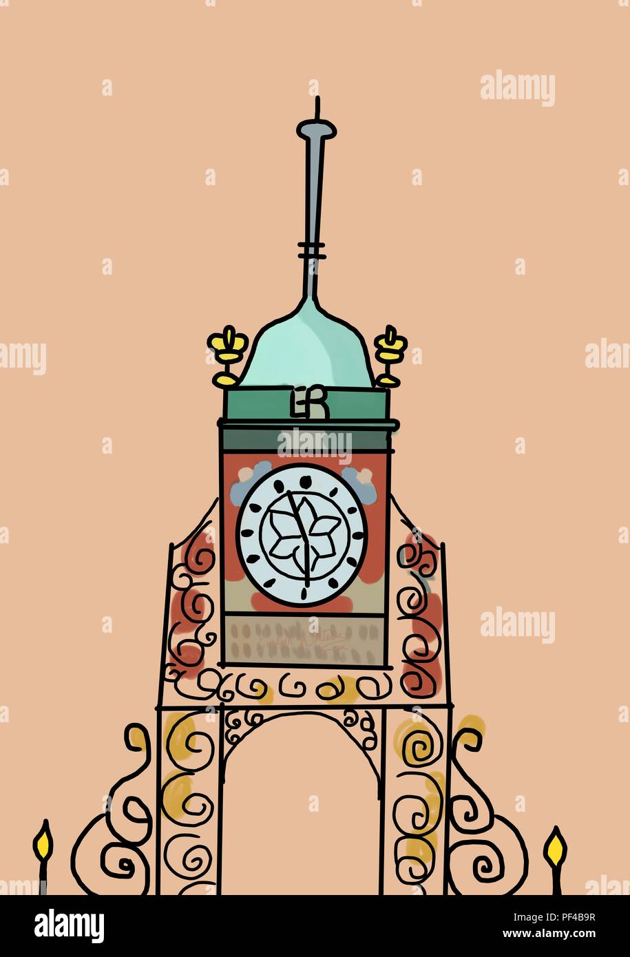 Iconic clocks hi-res stock photography and images - Alamy